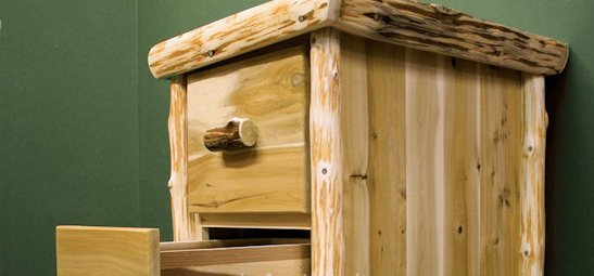 Rustic Log & Wood Filing Cabinets, Barn Wood File Cabinets