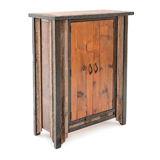 Rustic Free Standing Pantry Cabinet