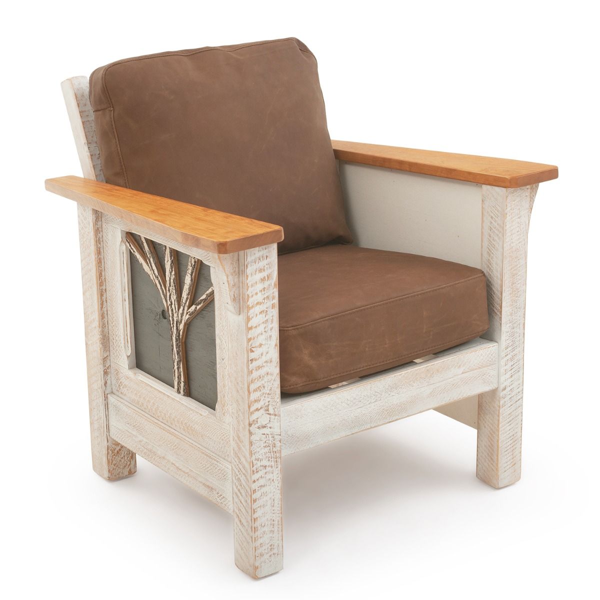 Rustic Barnwood Lounge Chair