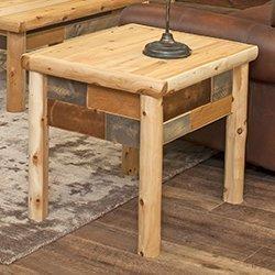 Cedar Log Living Room Furniture, Sofas, and Coffee Tables