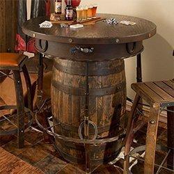 Game Room Rustic Furniture Including Rustic Pool Tables and Poker Tables