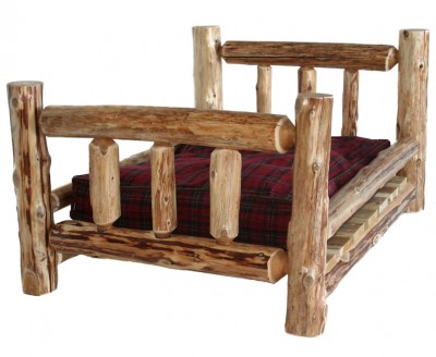 Log Pet Beds for Dog Lovers